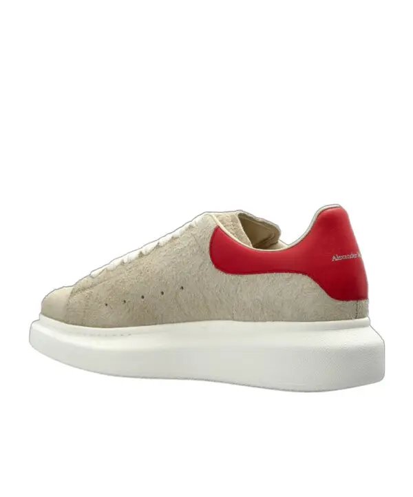 Alexander McQueen Oversized Lace-up Sneakers - Beige