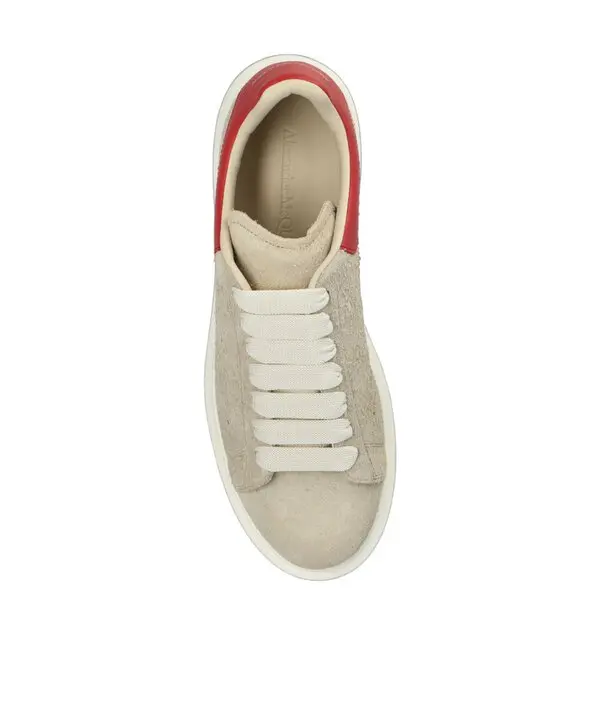 Alexander McQueen Oversized Lace-up Sneakers - Beige