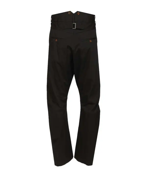 VIVIENNE WESTWOOD Buckle Back Trousers - Black