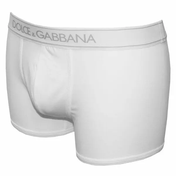 Dolce & Gabbana Printed Logo Underwear - White