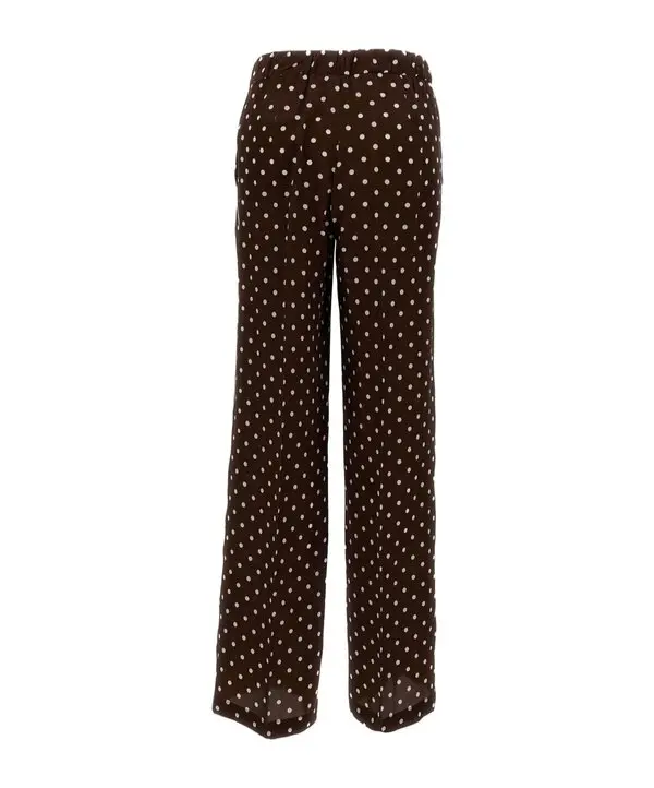 P.a.r.o.s.h Polka Dot Trousers - Green