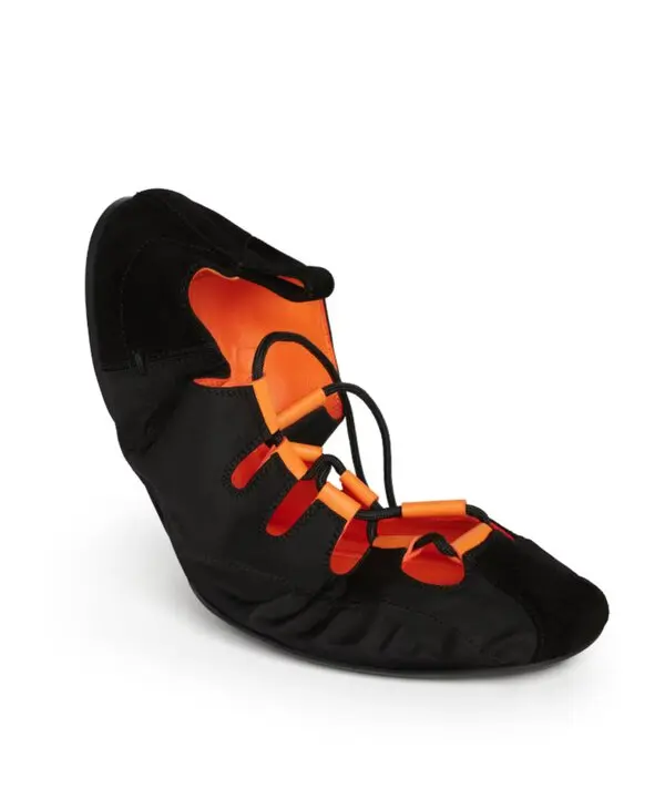 Alaïa Lace-up Ballet Flats