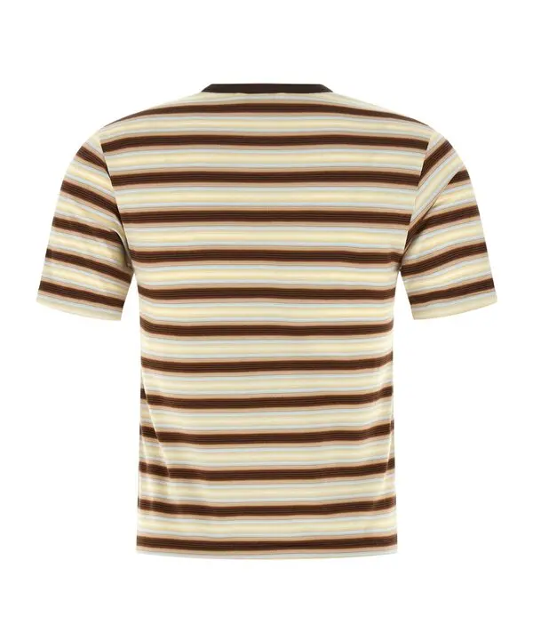 Auralee Gradient Stripe Jersey T-shirt - Multi-color