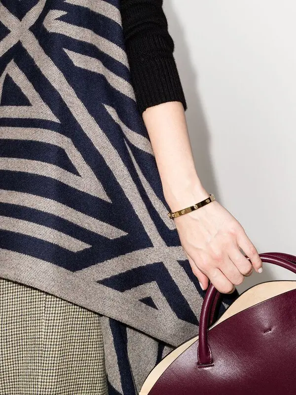 Tory Burch Miller Studded Hinge Bracelet - Yellow
