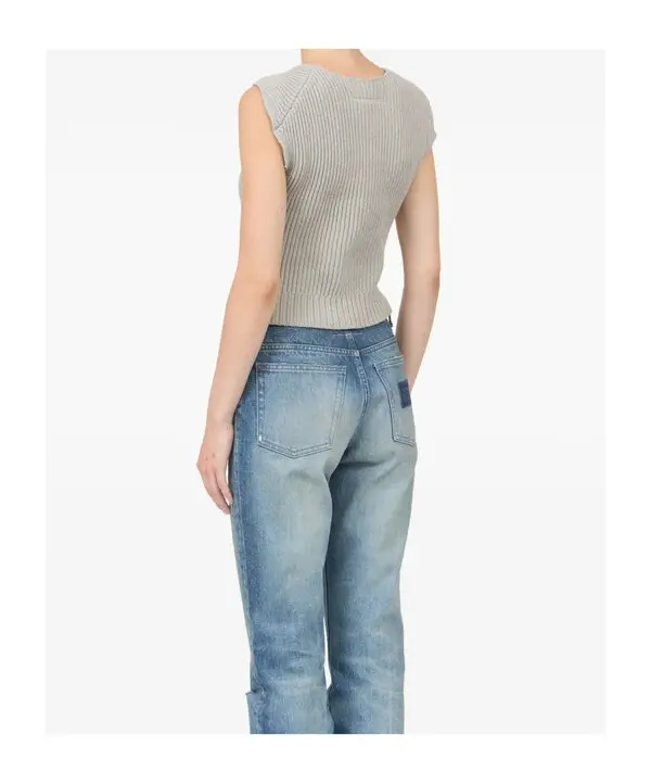 MAISON MARGIELA Ribbed Knit Vest