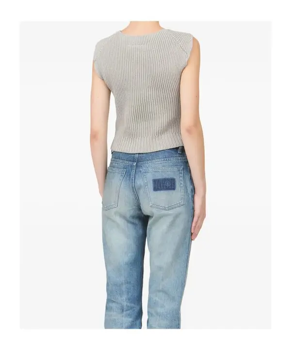 MAISON MARGIELA Ribbed Knit Vest