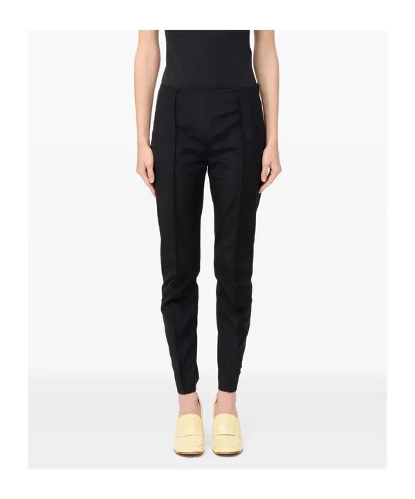 MAISON MARGIELA Slim-fit Trousers With Center Pleats