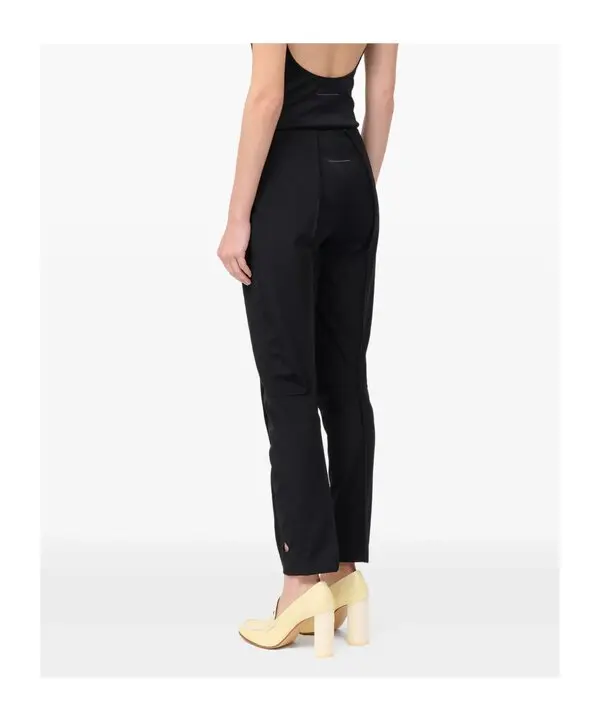 MAISON MARGIELA Slim-fit Trousers With Center Pleats