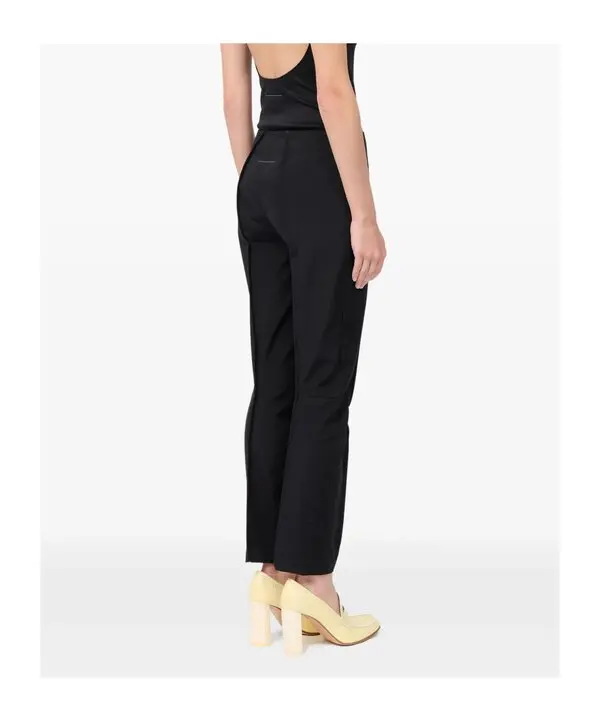 MAISON MARGIELA Slim-fit Trousers With Center Pleats