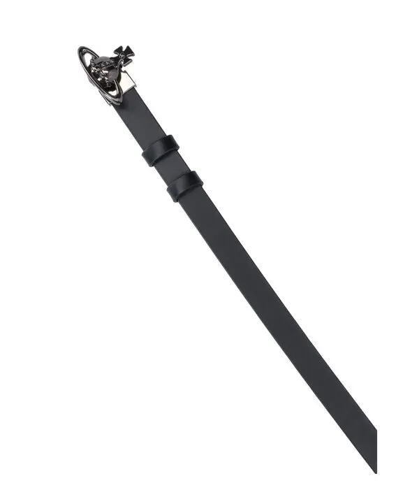 VIVIENNE WESTWOOD Orb Buckle Leather Belt