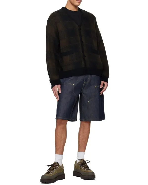 Carhartt Work In Progress Long-sleeved Knitted Cardigan - Black