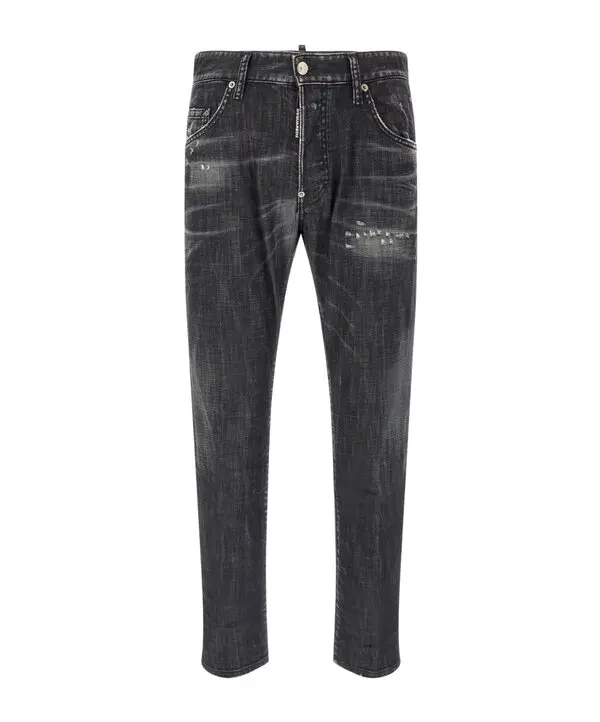 Dsquared2 Skater Distressed Jeans - Black