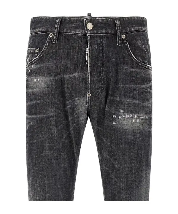 Dsquared2 Skater Distressed Jeans - Black