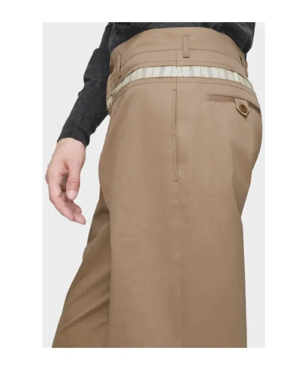 MAISON MARGIELA Waxed Cotton Wide-leg Trousers - Camel