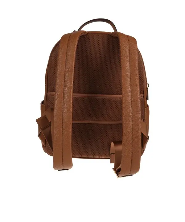 Michael Kors Medium Backpack With Top Handle - Brown