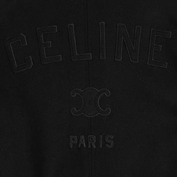 Celine Textured Wool Zip Jacket
