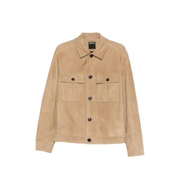 Zegna Long-sleeved Button Jacket