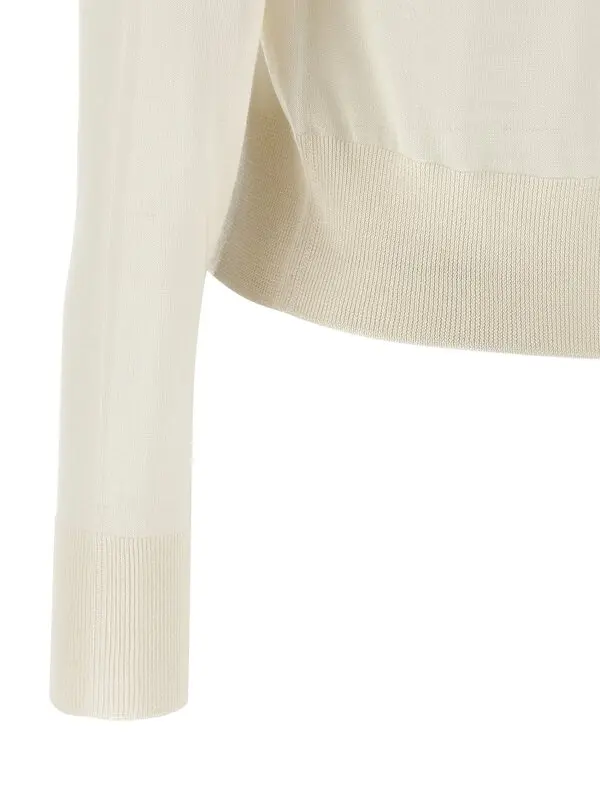 Fabiana Filippi Embellished Knitted Cardigan