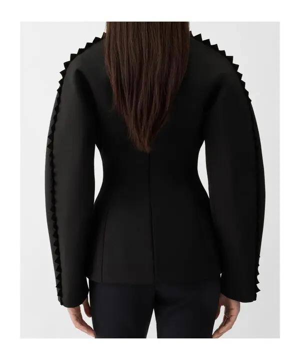 Jacquemus Châle Jacket With Triangular Piping