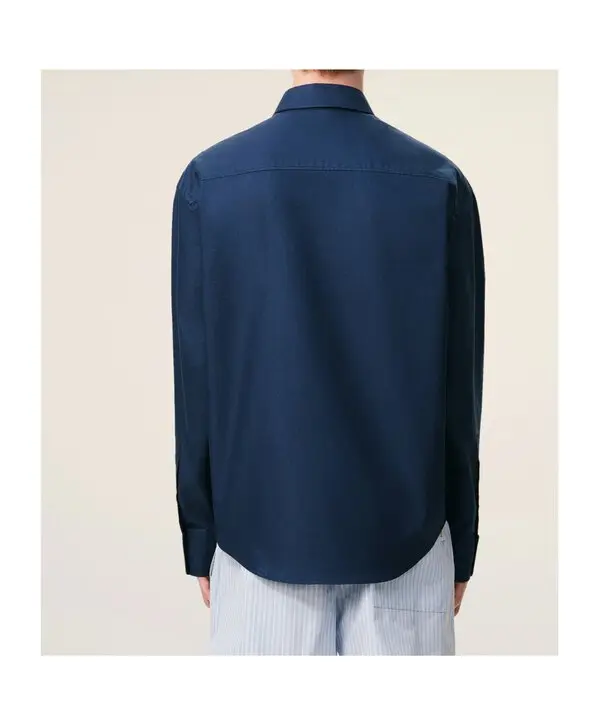 AMI Paris Boxy Embroidered De Coeur Shirt
