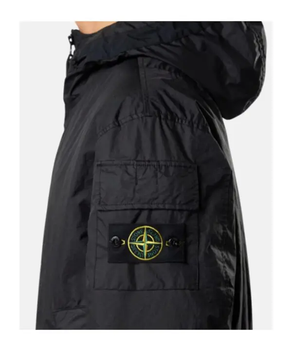Stone Island Zip-up Padded Hooded Jacket
