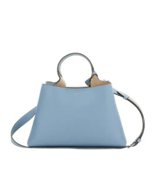 TOD'S Timeless Top Handle Shoulder Bag - Blue