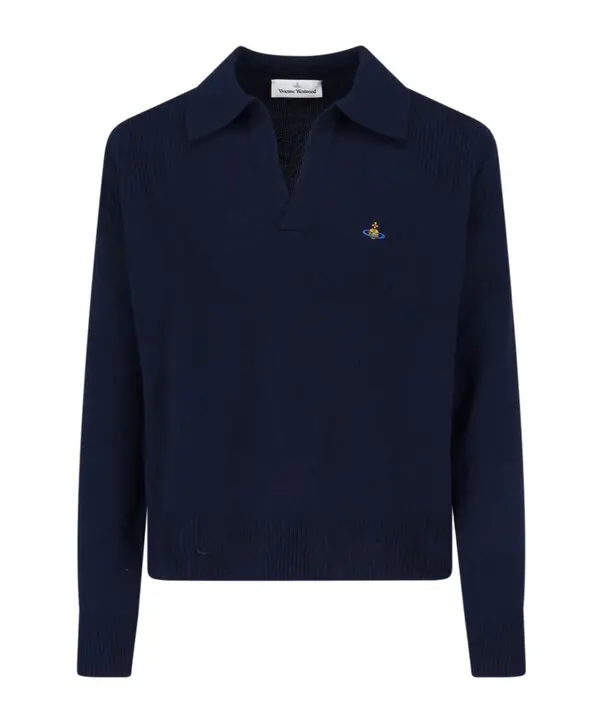 VIVIENNE WESTWOOD Long Sleeve Polo Jumper