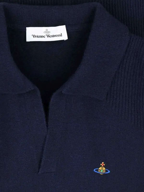 VIVIENNE WESTWOOD Long Sleeve Polo Jumper