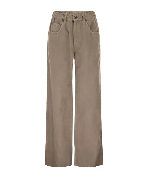 Brunello Cucinelli Garment-dyed Trousers