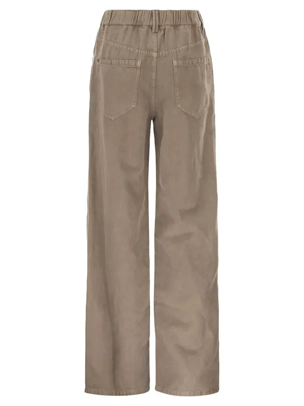 Brunello Cucinelli Garment-dyed Trousers