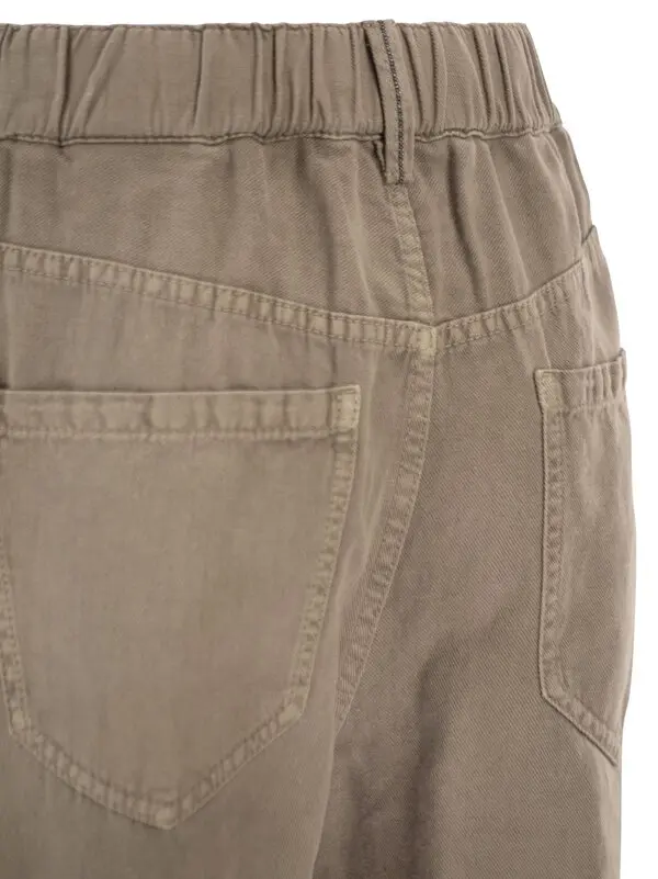 Brunello Cucinelli Garment-dyed Trousers