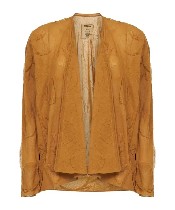 UMA WANG Long-sleeved Knitted Cardigan