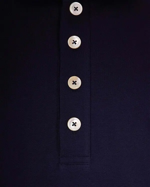 Eleventy Straight Polo Shirt - Blue
