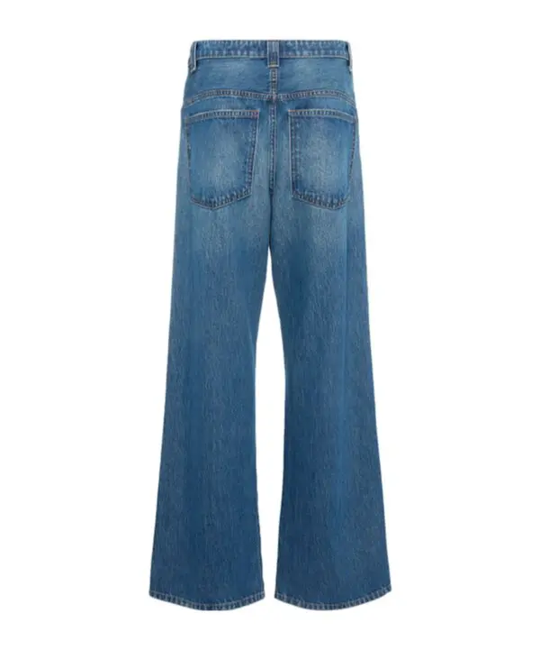 Khaite Winslow Mid Rise Baggy Jeans - No