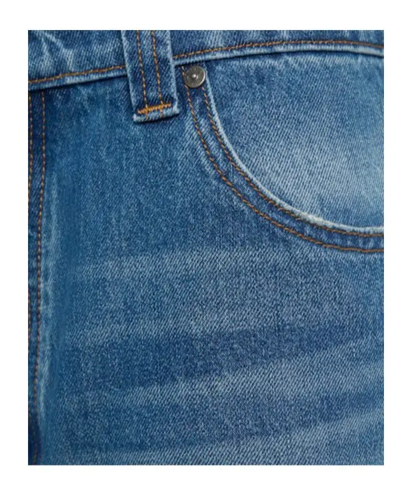 Khaite Winslow Mid Rise Baggy Jeans - No