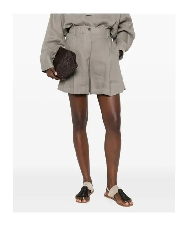 Brunello Cucinelli Double Pleated Shorts
