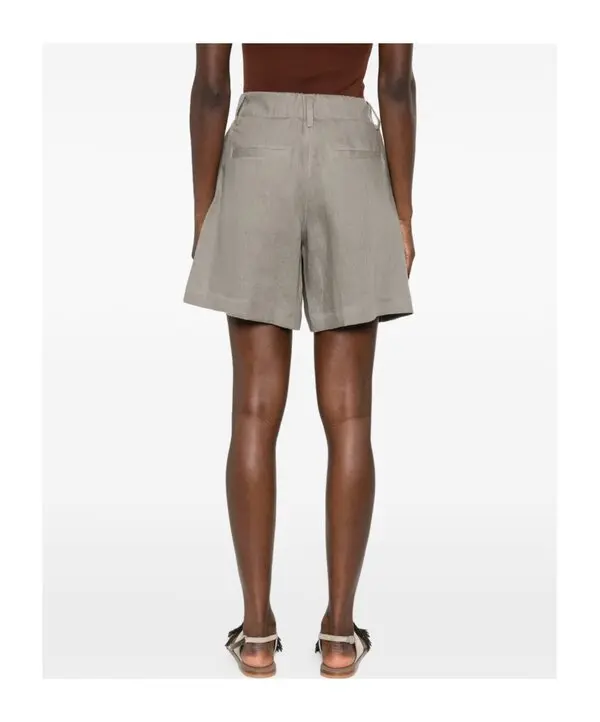 Brunello Cucinelli Double Pleated Shorts