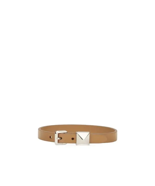 Valentino Garavani Single Rockstud Bracelet - Brown