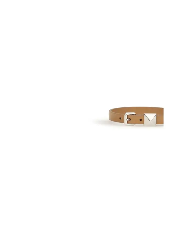 Valentino Garavani Single Rockstud Bracelet - Brown