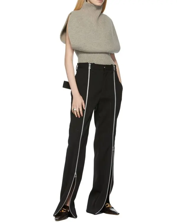 Bottega Veneta Bonded Stretch Cavalry Slim Trousers