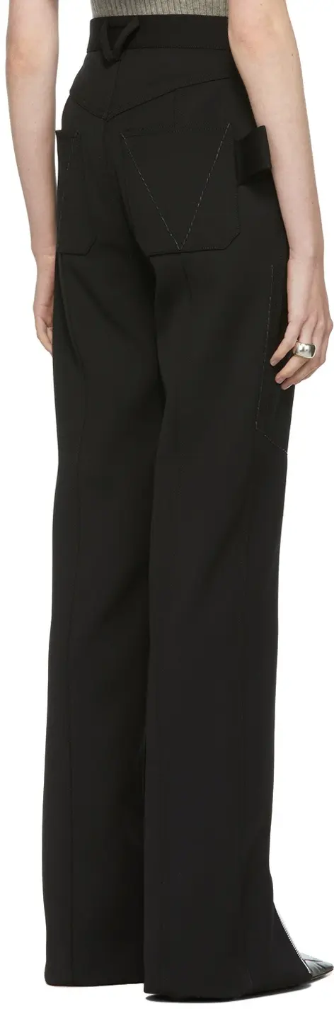 Bottega Veneta Bonded Stretch Cavalry Slim Trousers