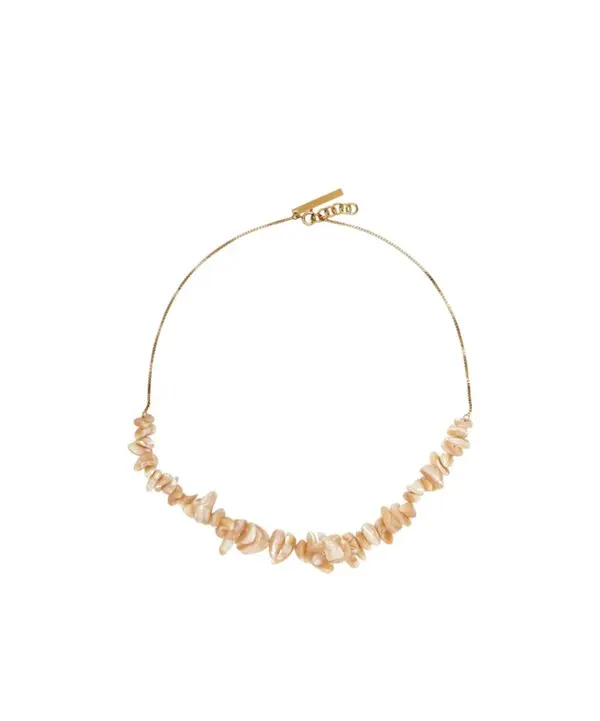 Dries Van Noten Beaded Pendant Necklace - Yellow