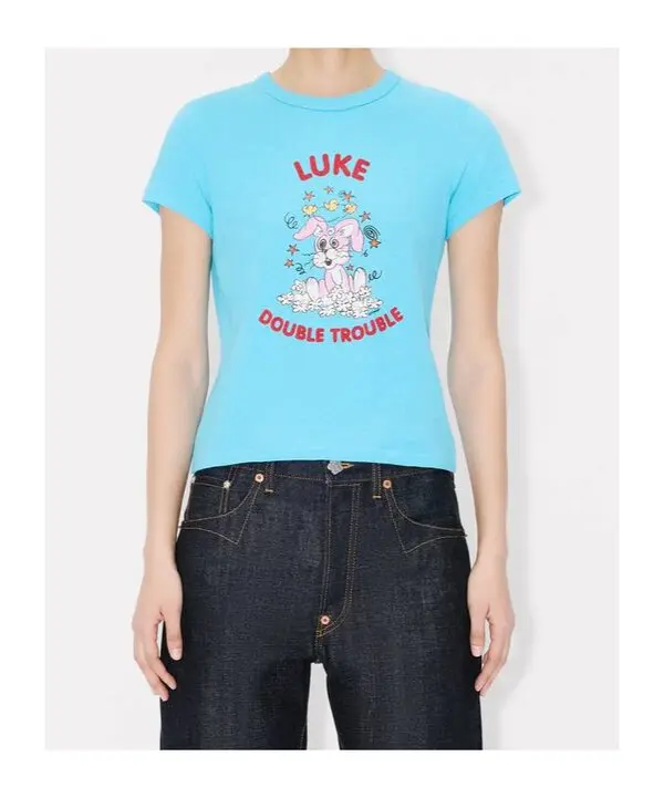Kenzo Double Trouble" Graphic T-shirt