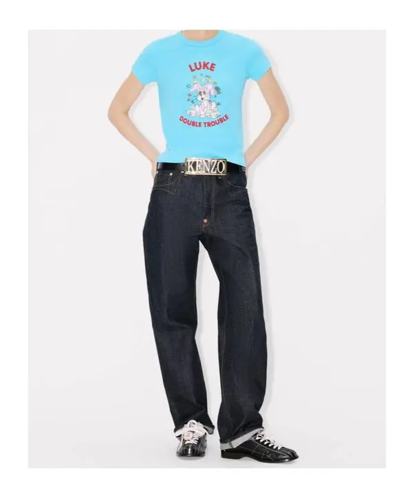 Kenzo Double Trouble" Graphic T-shirt