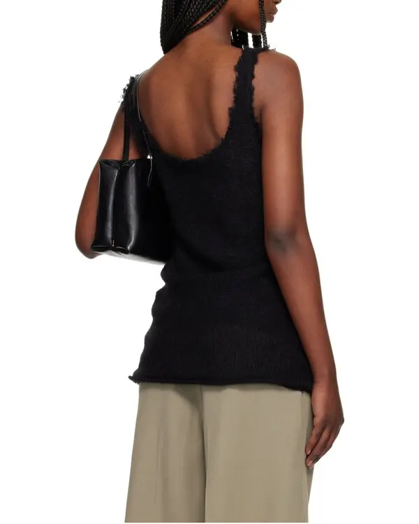 TOTEME Mohair Knit Tank With Raw Hem