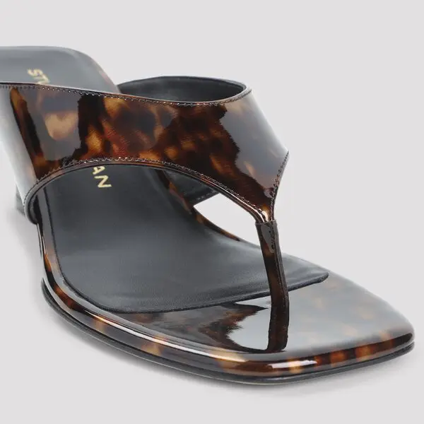 STUART WEITZMAN Vinnie Wedge Thong Sandals - Classic
