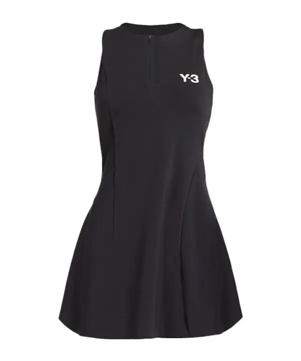 Y3 Wow Tennis Dress - Black