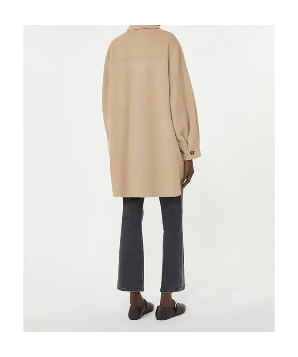 Max Mara Buttoned Flap-pocket Coat - Camel