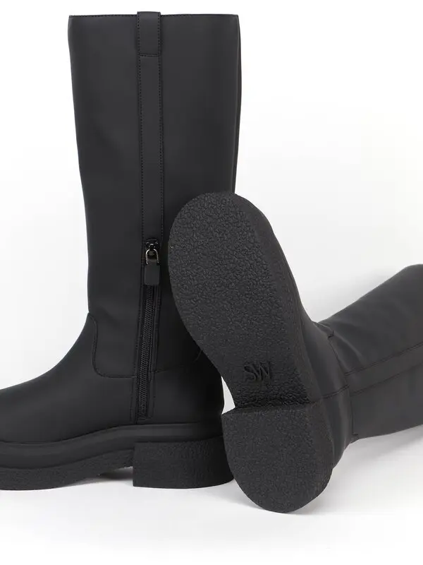 STUART WEITZMAN Round Toe Knee-high Boots