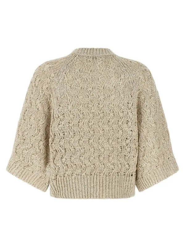 Brunello Cucinelli Open-knit Crewneck Jumper